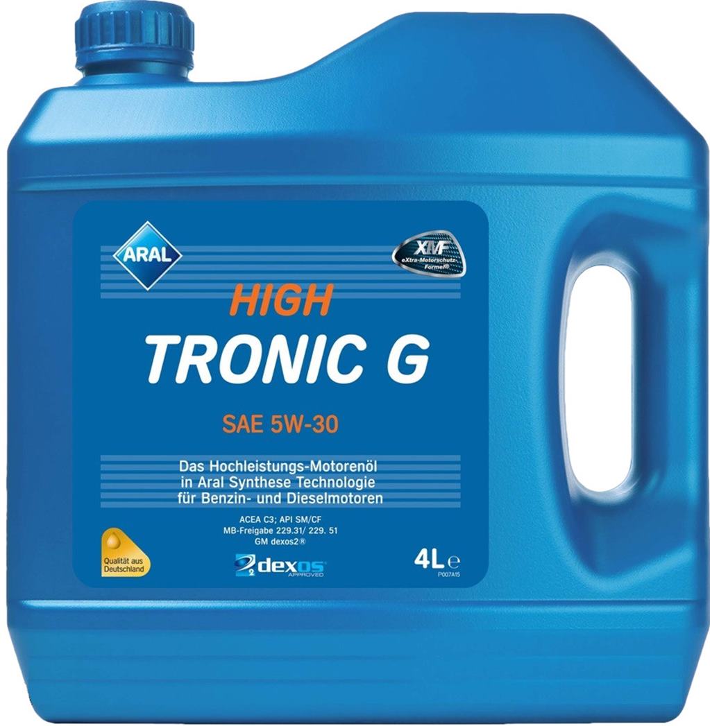 Aral HighTronic G 5W-30 4 Litrovka - OSOBNÉ a DODÁVKOVÉ automo...